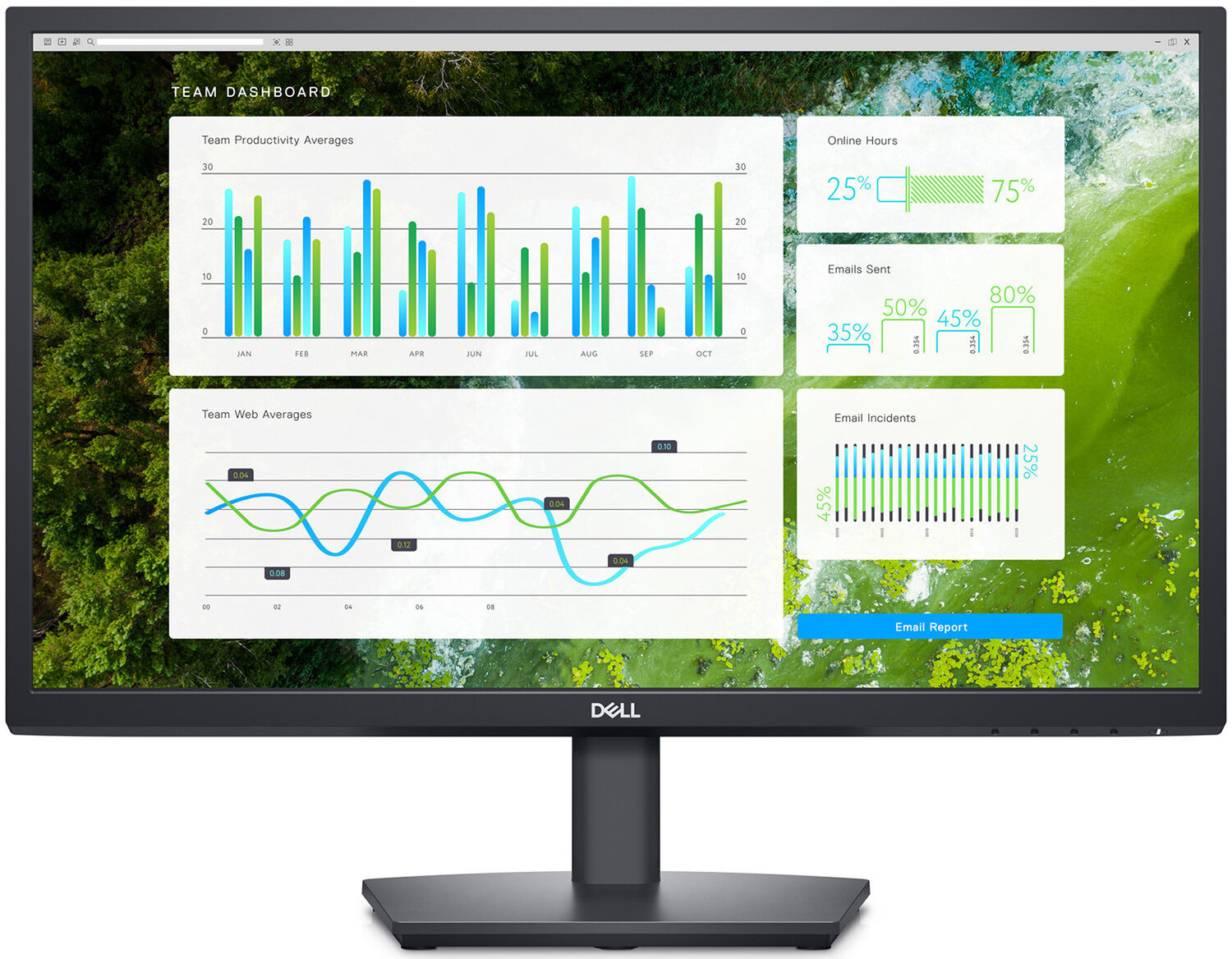Dell E2422HS 24" A | MONITORY POLEASINGOWE \ WIELKOŚĆ \ 24 cale ...