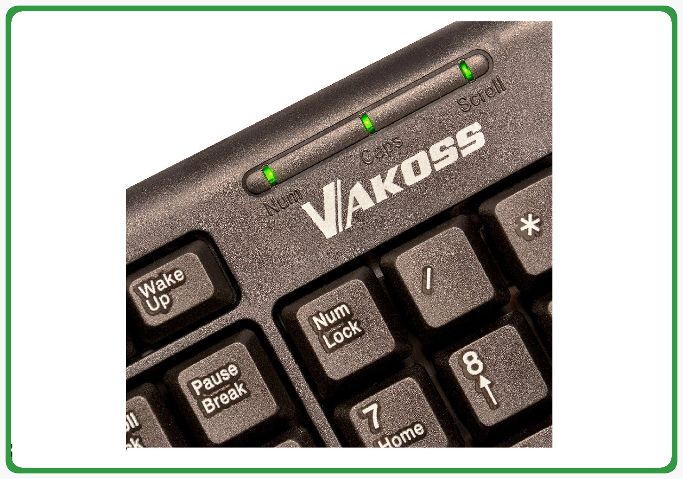 Klawiatura przewodowa USB VAKOSS TK-103PK USB | POZOSTAŁE \ Akcesoria ...