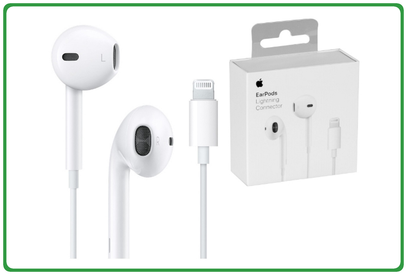 Słuchawki Apple EarPods Nowe | POZOSTAŁE \ Akcesoria | Green Computers